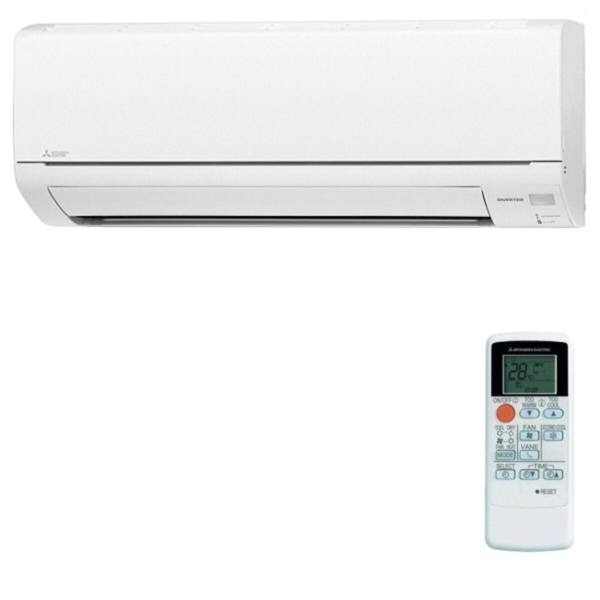 Mitsubishi Smart msz-dm split 9000 BTU Inverter-Klimaanlage für Inneng